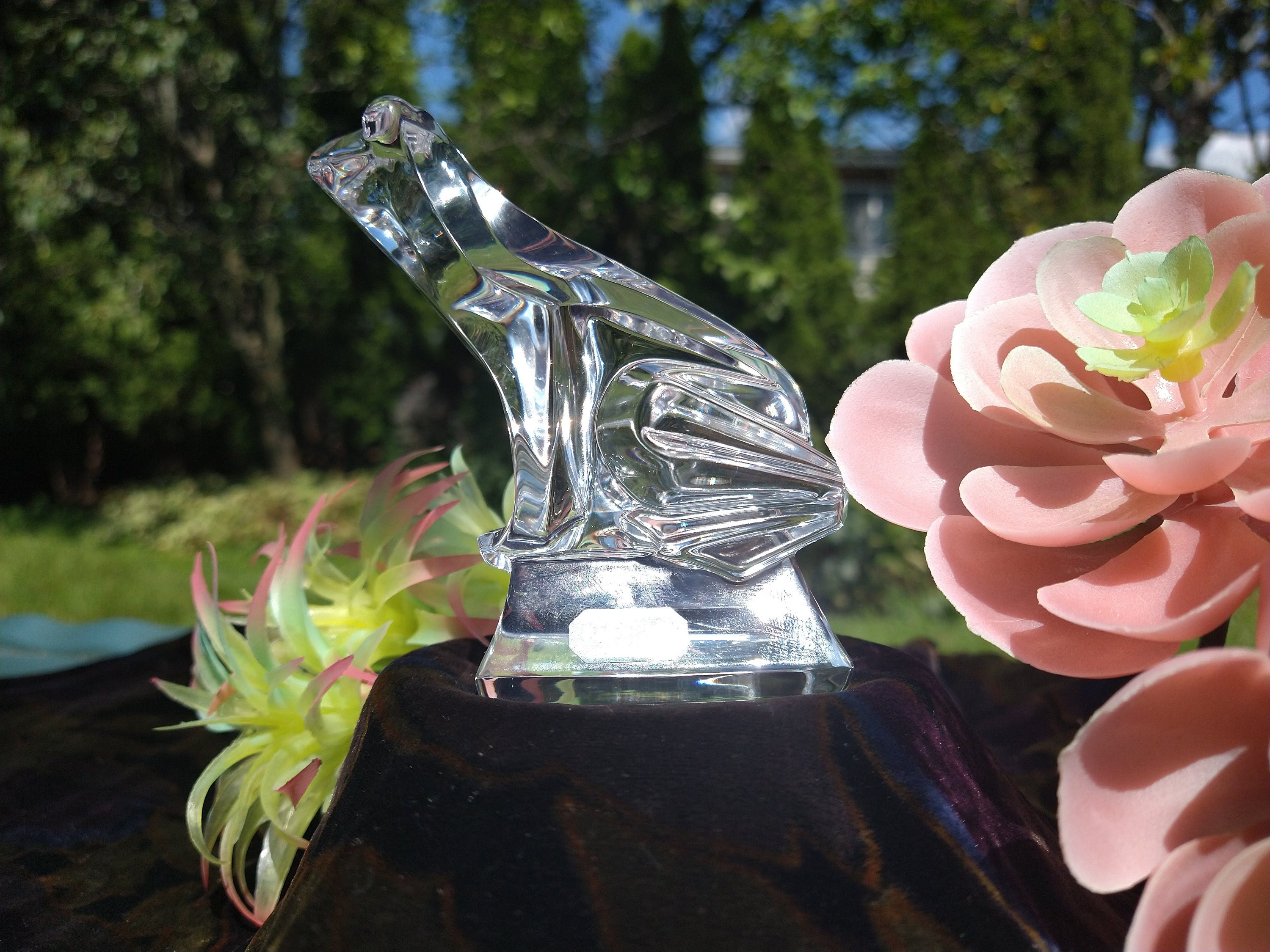 J.G. Durand Crystal Frog - Etsy