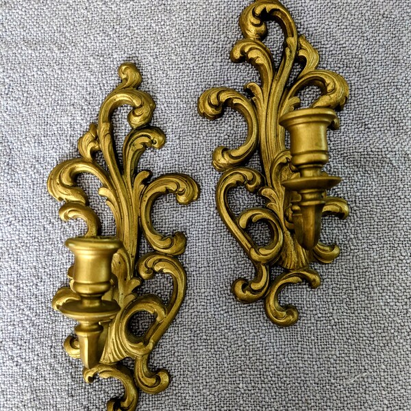 Syroco Wall Sconce - Etsy