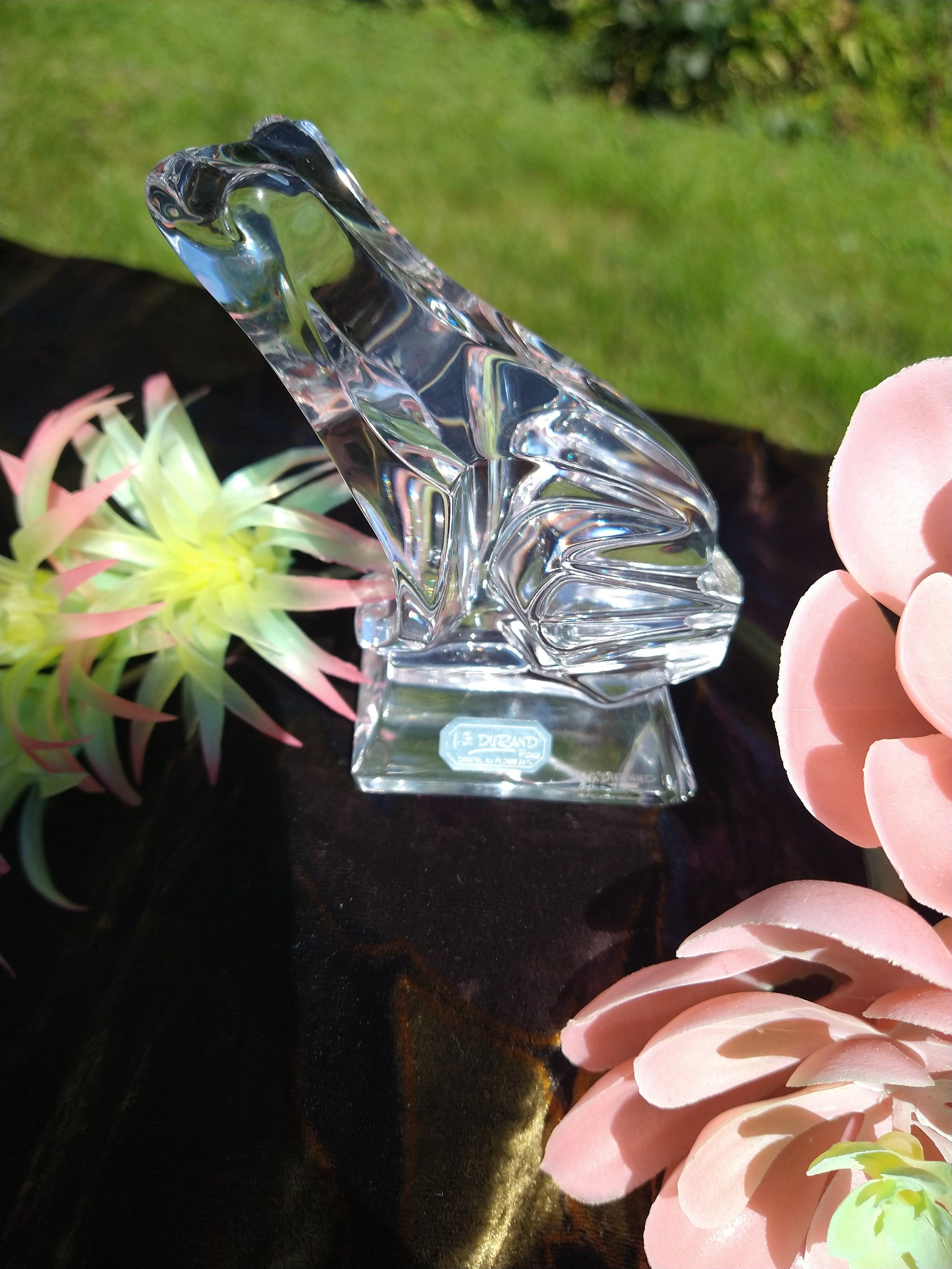 J.G. Durand Crystal Frog - Etsy