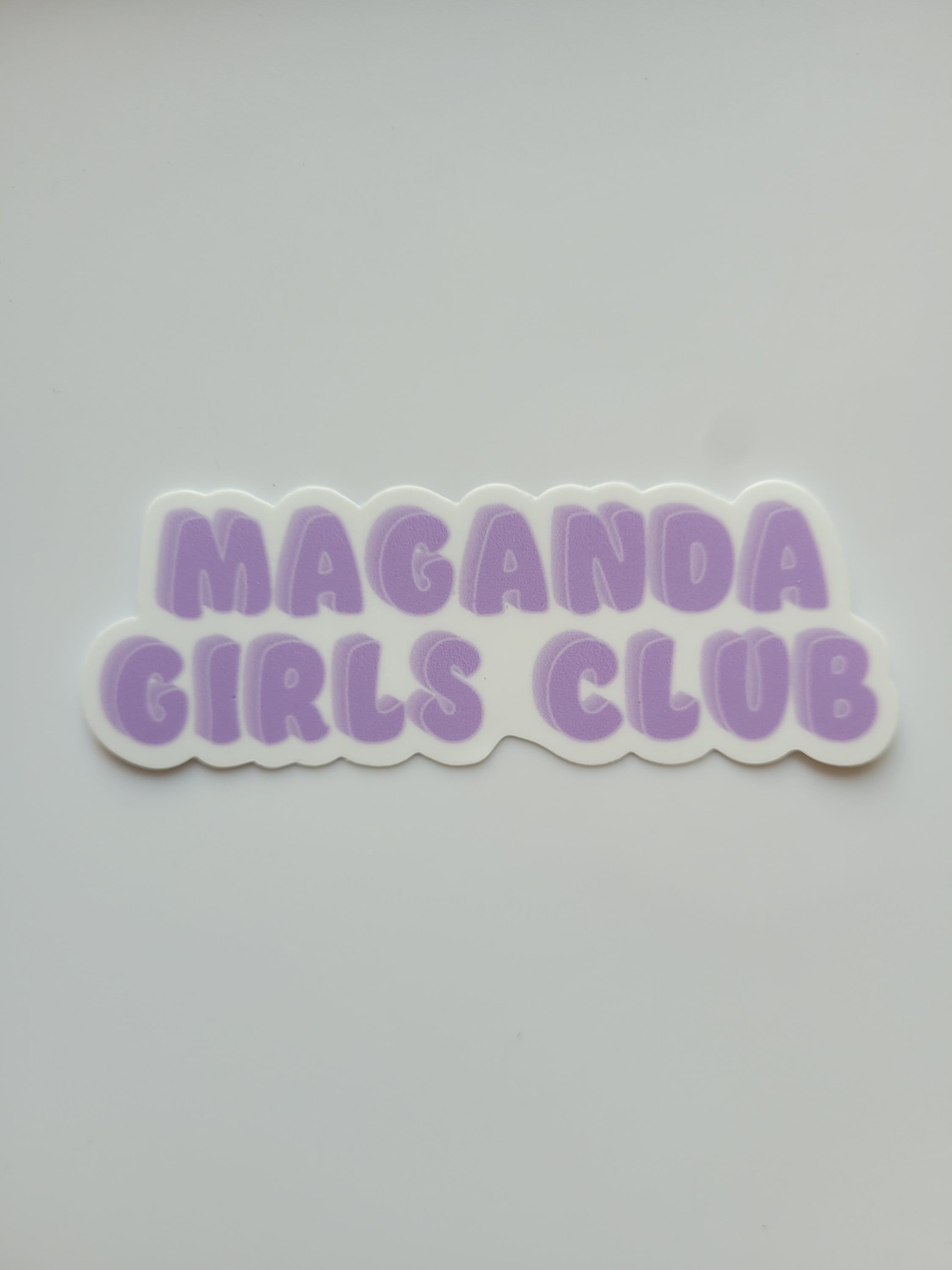 Ube Maganda Girls Club Sticker Filipino Sticker Pinay Mama - Etsy