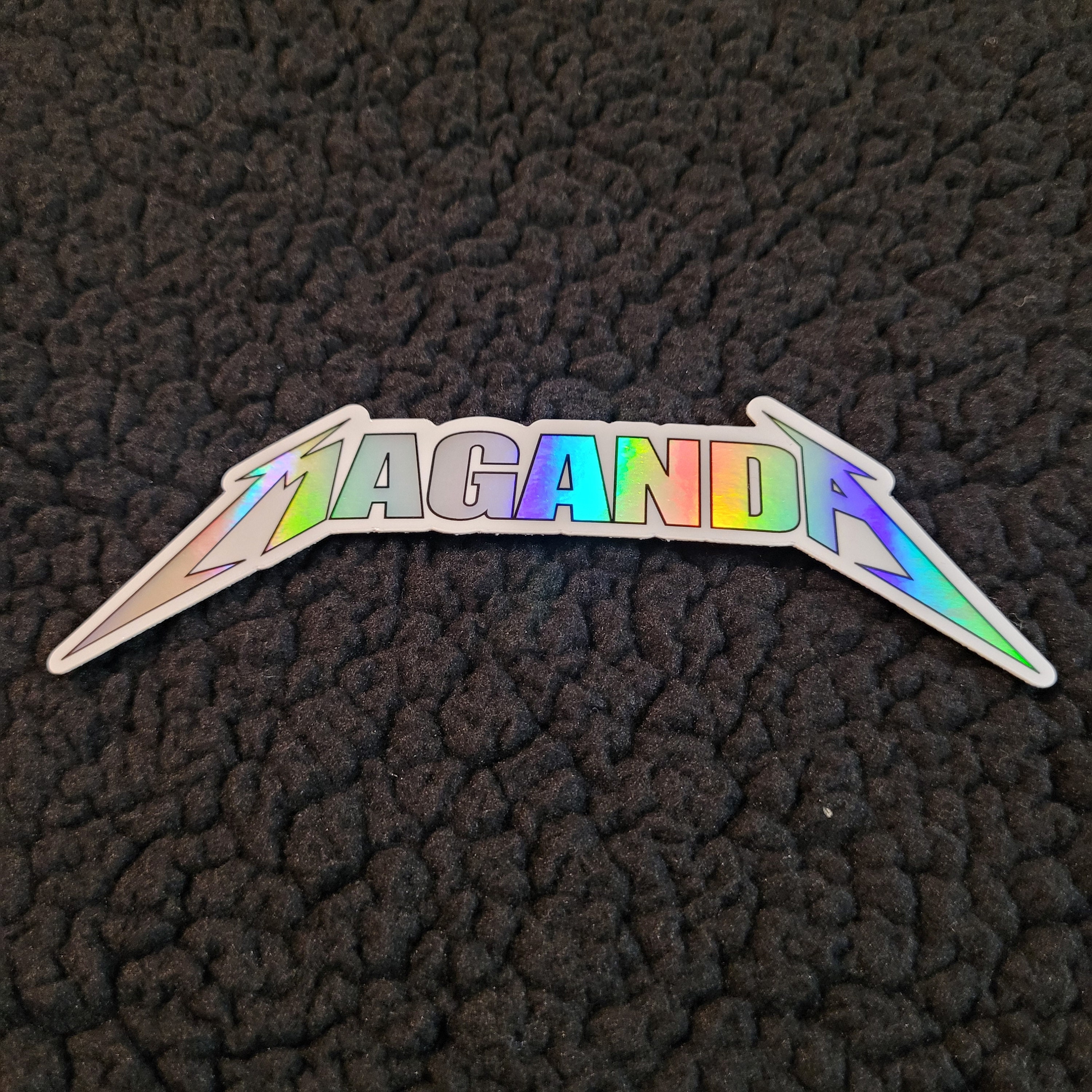 Maganda Sticker, Holographic Sticker, Filipino Sticker | Pinay Mama ...