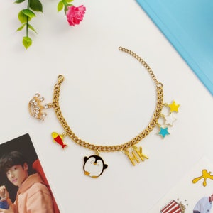 TXT Bracelet Soobin Charm Bracelet Dream Chapter Star Inspired KPOP ...