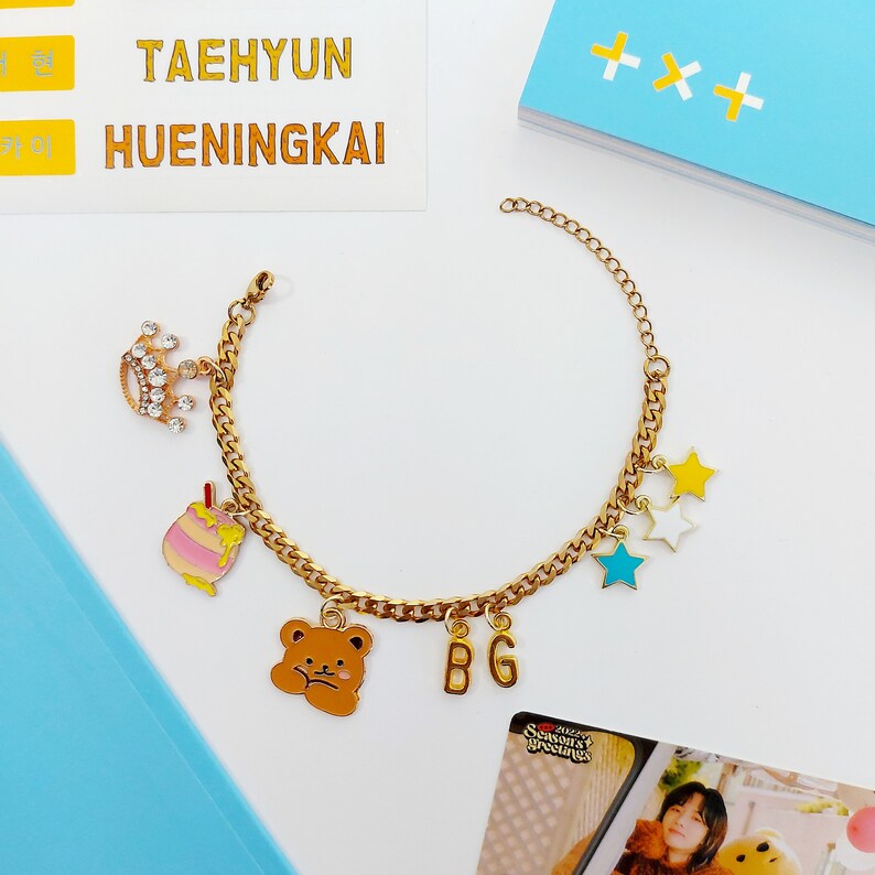 TXT Bracelet Beomgyu Charm Bracelet Dream Chapter Star - Etsy Canada