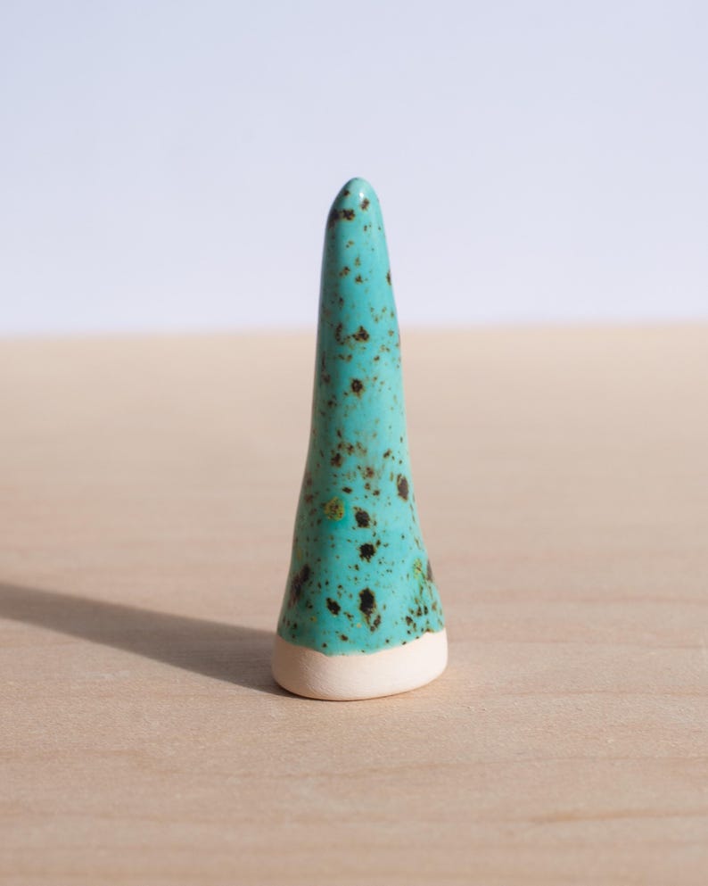 Ring Holder | Ceramic Ring Cone | Hand Made Ring Holder | Jewellery Stand | Ring Display - Etsy
