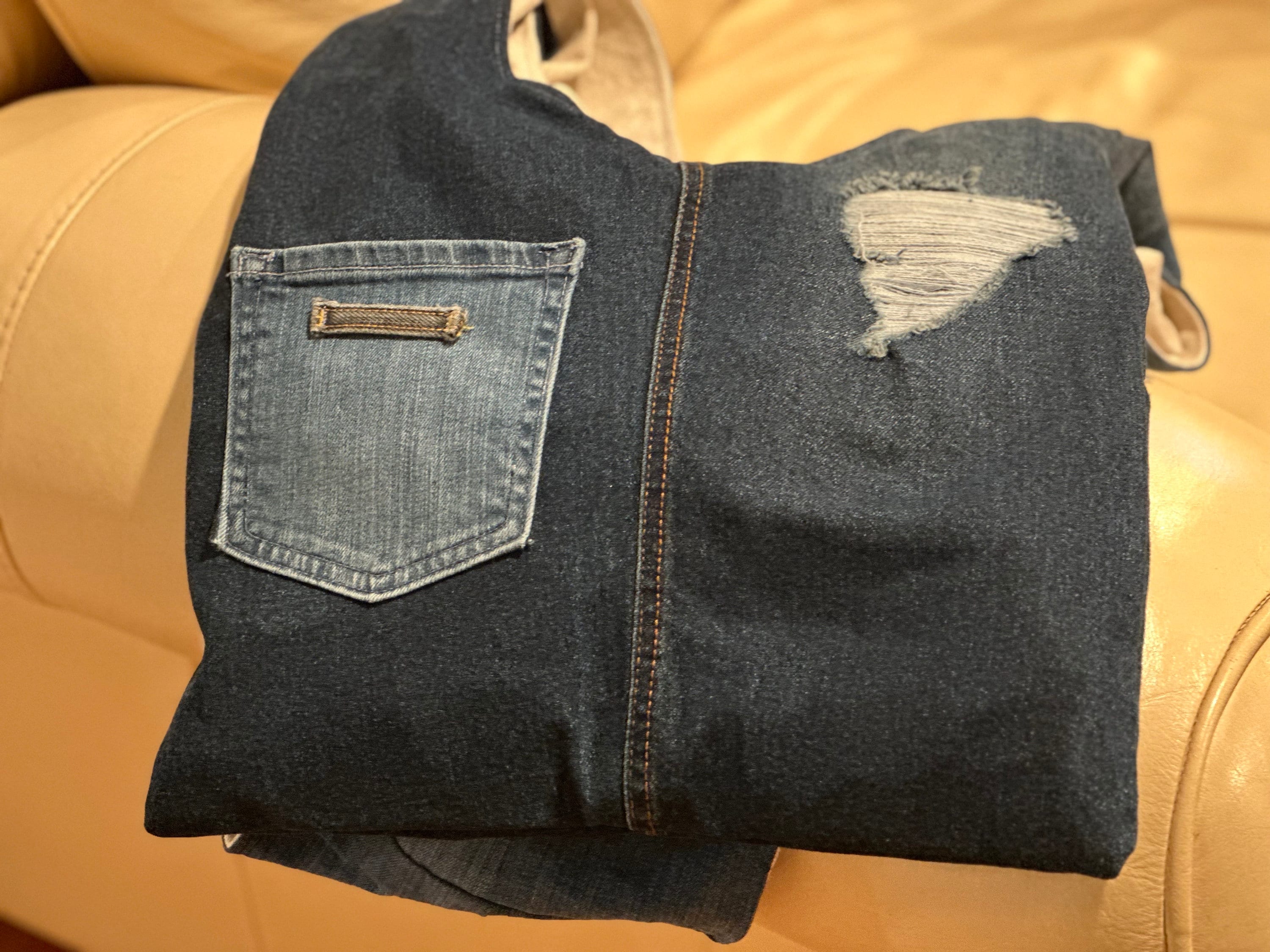 Extra Large Denim Sling Bag - Etsy