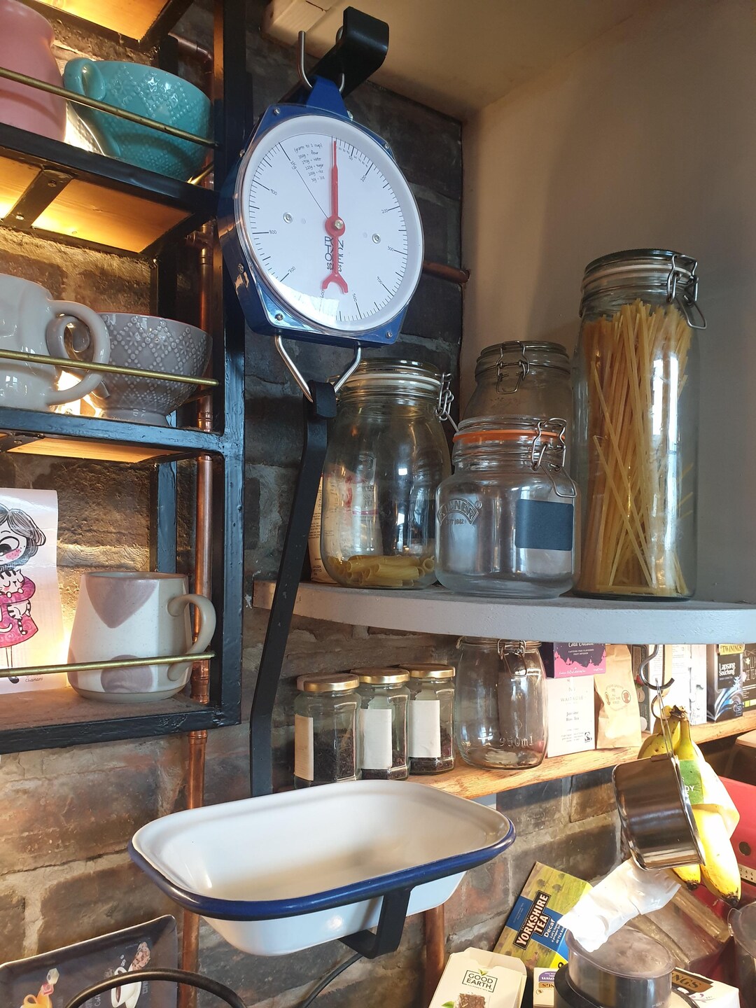 UPDATED 2025# Traditional Mechanical Analogue Hanging Kitchen Scales ...