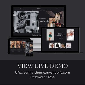 Shopify Theme - Dark Shopify Template - Aesthetic Shopify Website ...