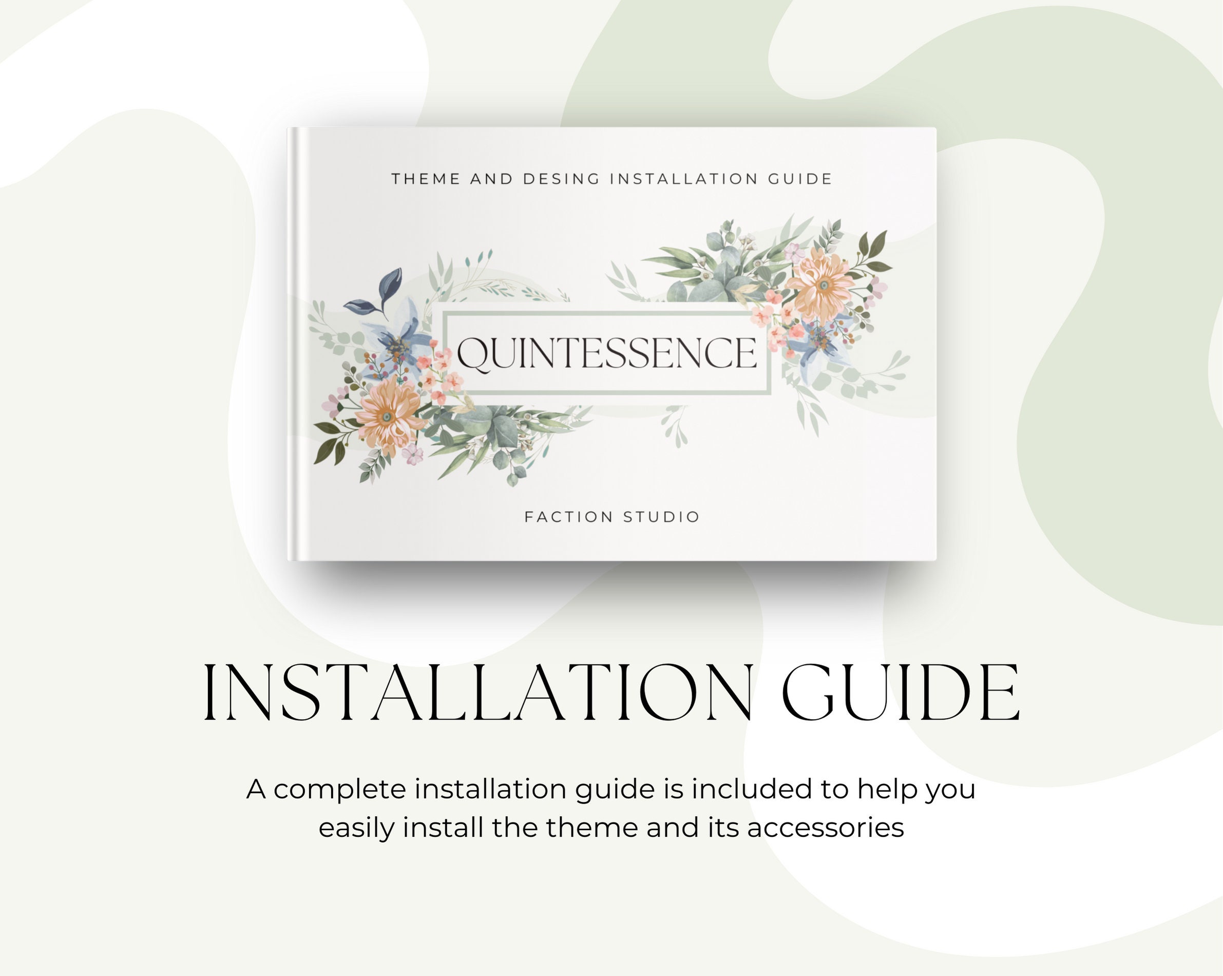 Elegant Shopify Theme Nature Shopify Template Minimalist - Etsy