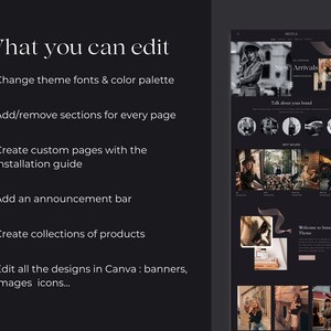 Shopify Theme - Dark Shopify Template - Aesthetic Shopify Website ...