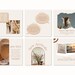 Instagram Post Template Boho Instagram Boho Template Canva Neutral ...