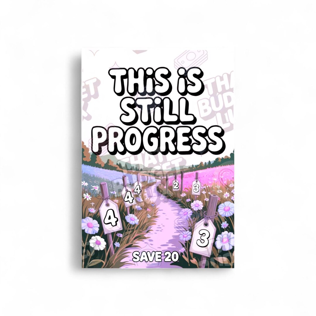 This is Still Progress Savings Challenge | Save 20 | Quiet Little Wins ...