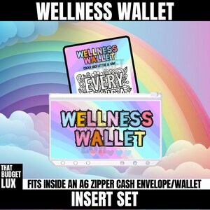 Wellness Wallet Savings Challenge Set Mental Health Positive Savings ...