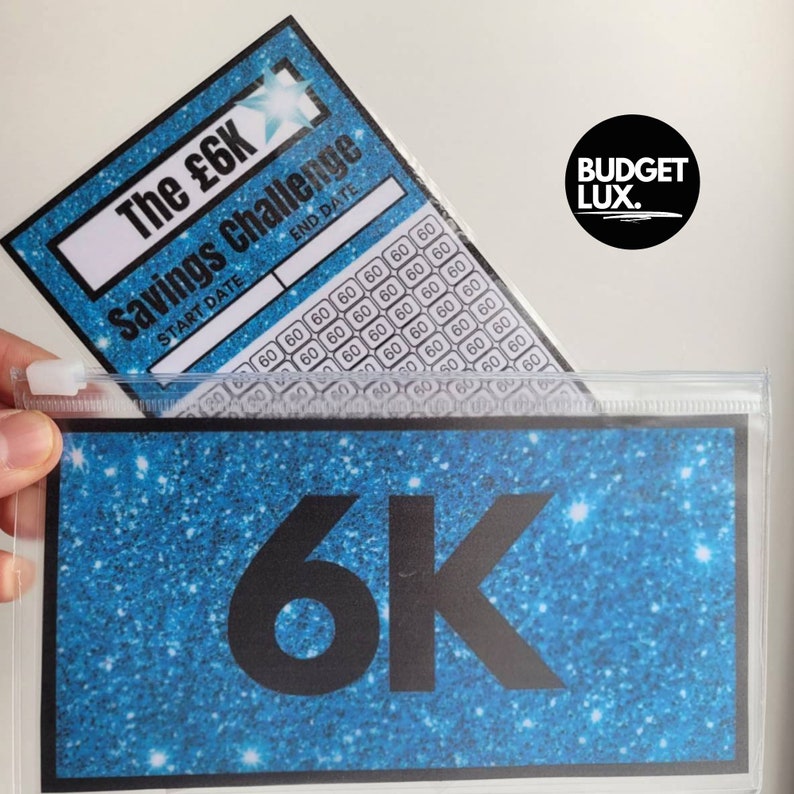 1K 2K 3K 4K 5k 6k 7k 8k 9k 10k Savings Challenge Cash | Etsy