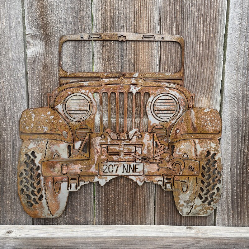 Metal Jeep - Etsy