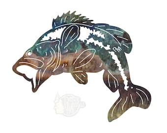 Bass Metal Wall Art | Etsy