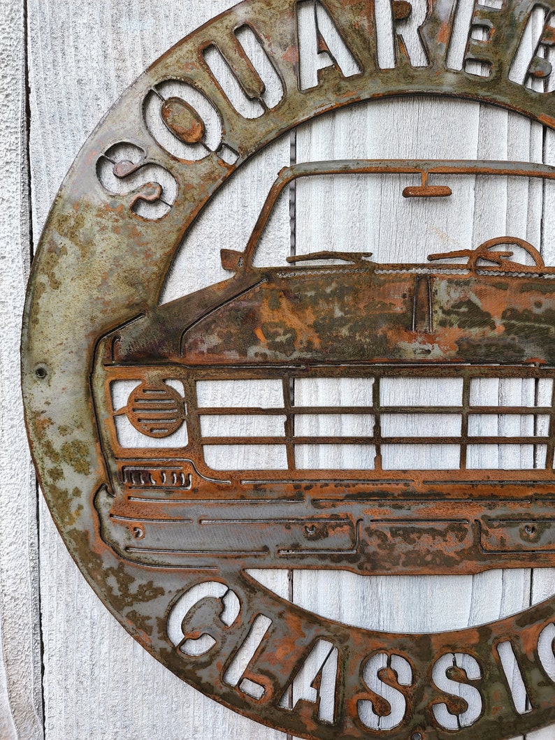 Squarebody Classics Truck Metal Wall Art / Squarebody Chevy - Etsy