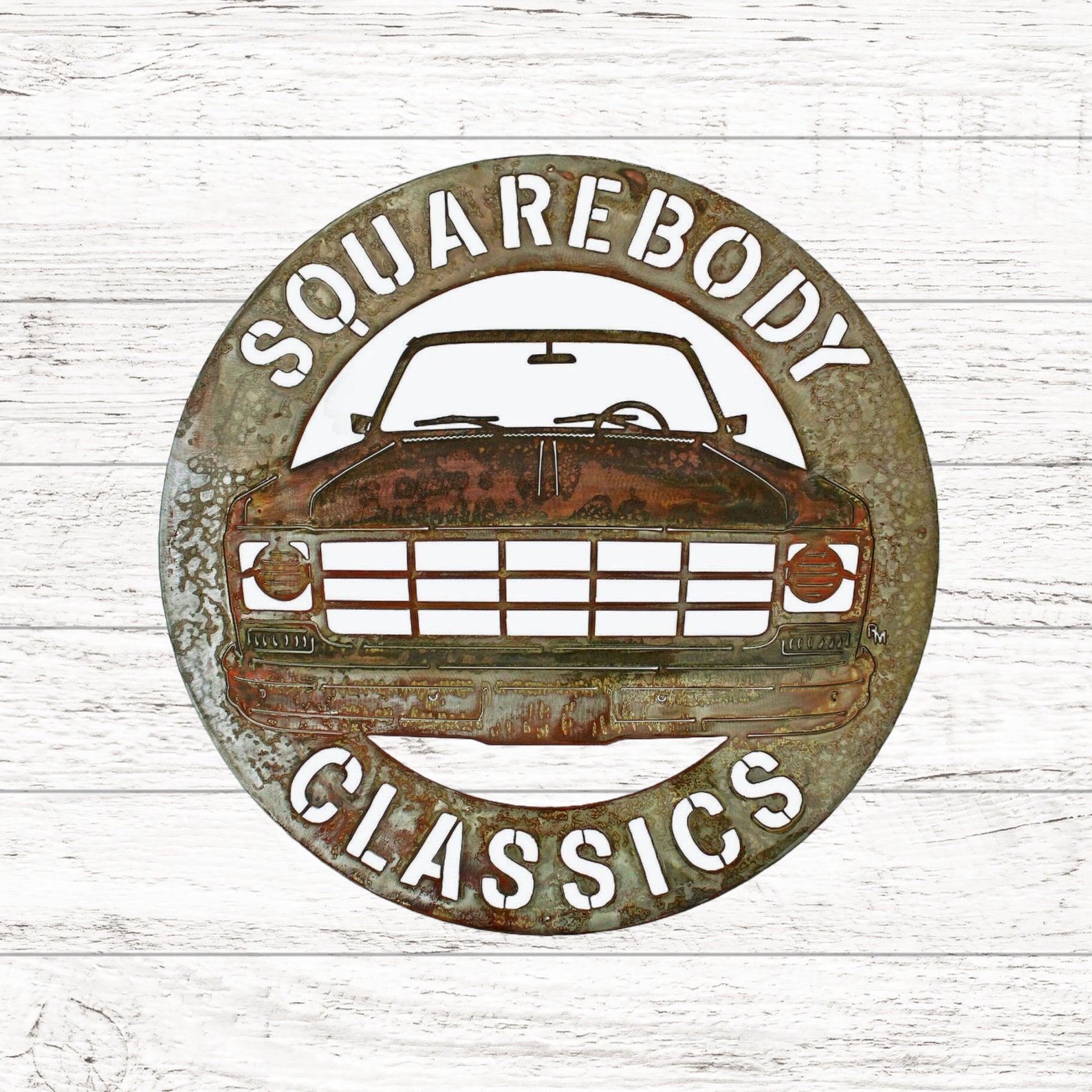 Squarebody Classics Truck Metal Wall Art / Squarebody Chevy - Etsy