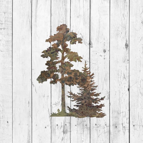Beautiful Oak tree Metal Art Wall Art - Etsy