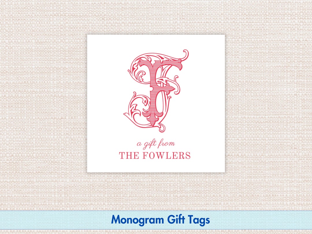 Personalized Gift Tags, Personalized, Customized Gift Tags, Holiday ...