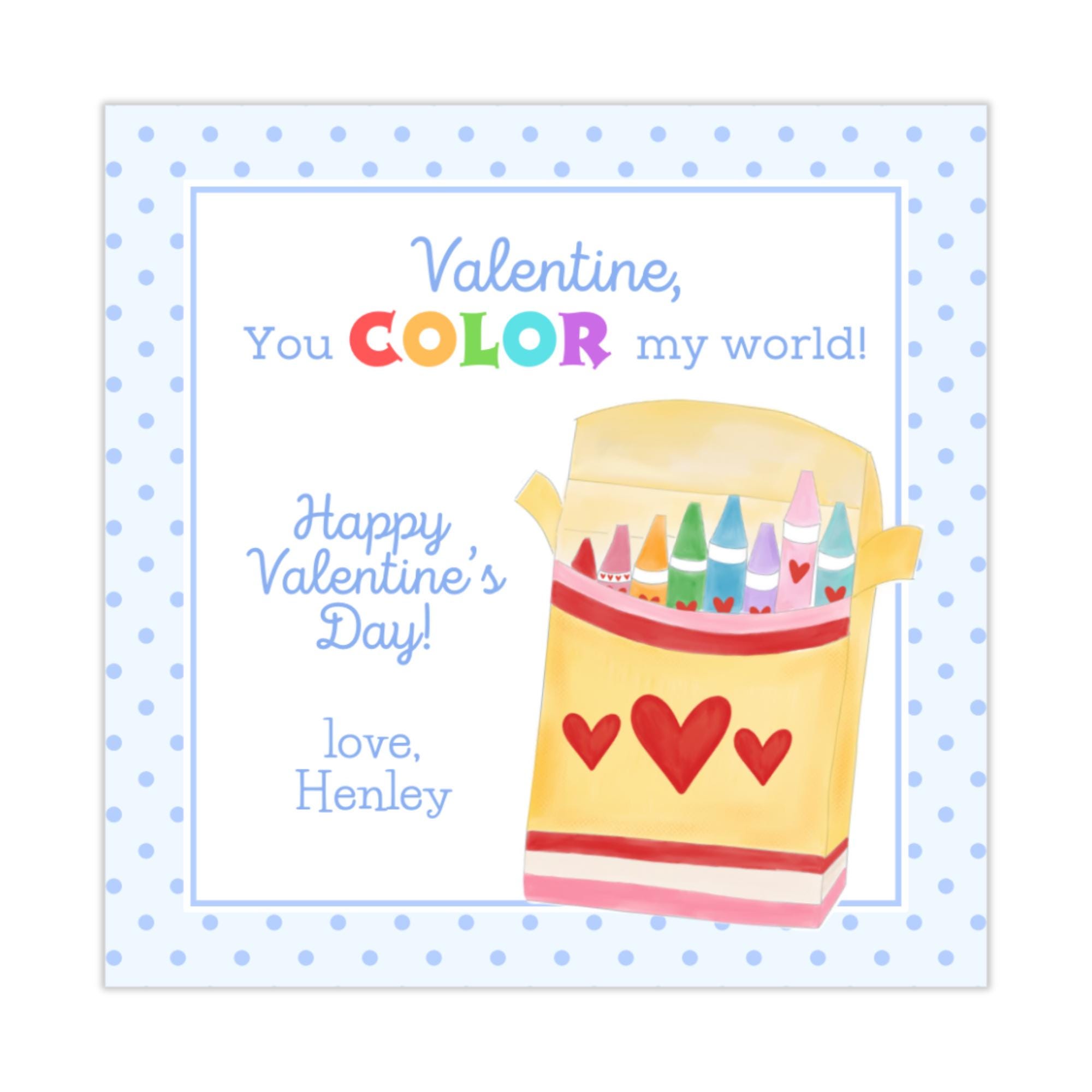 Printable Valentines Day Gift Tags for Kids | Classroom Valentine ...