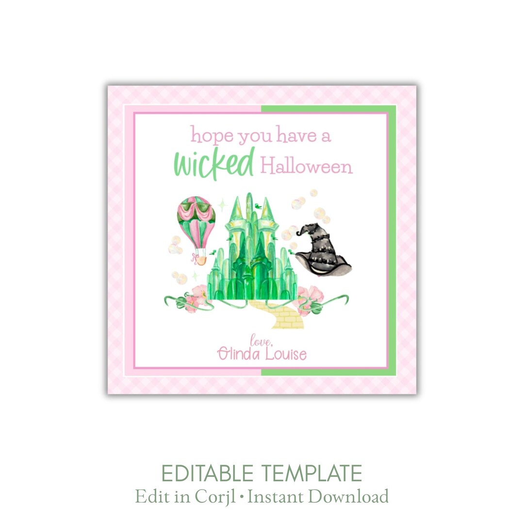 PRINTABLE Halloween Gift Tags for Kids | Have a Wicked Halloween ...