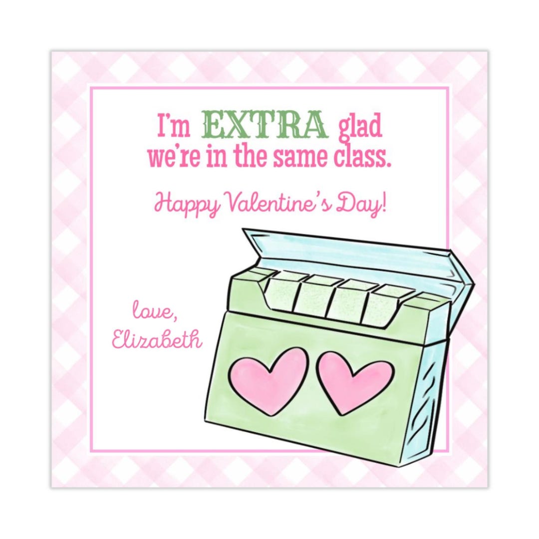Printable Valentines Day Gift Tags for Kids | Classroom Valentine ...