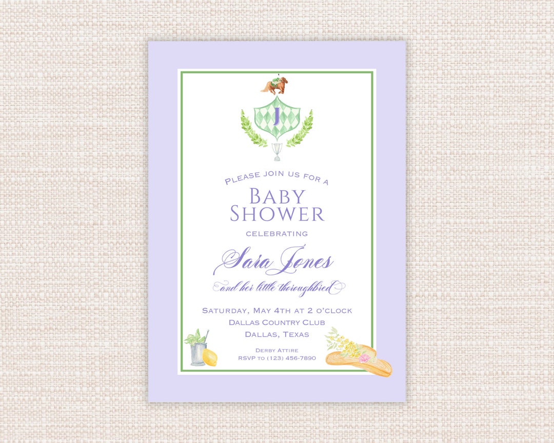 Derby Baby Shower, Bridesmaid Luncheon Tea, Senior Graduation Party ...