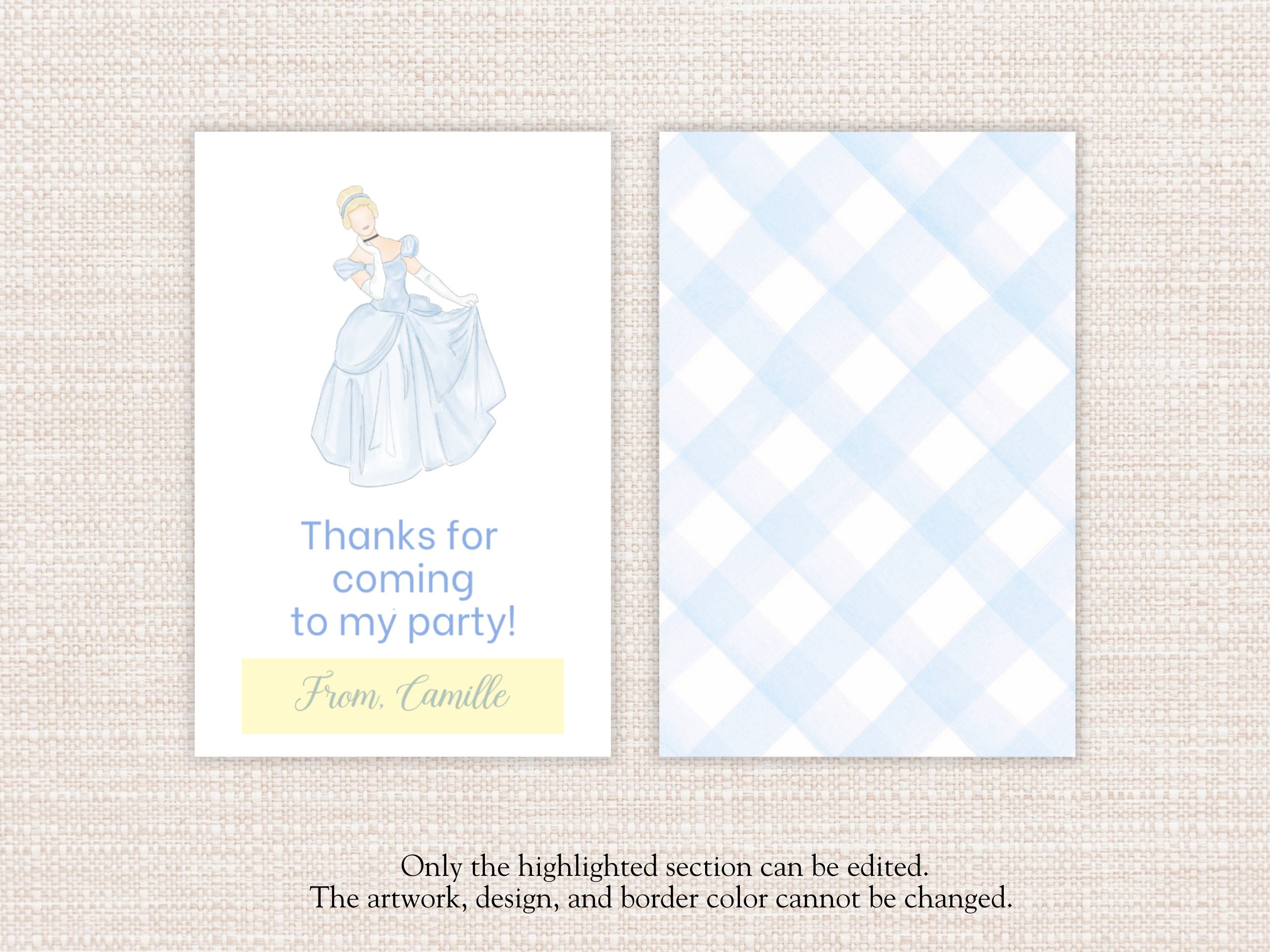 PRINTABLE Favor Tags Princess Birthday Party, Castle, Fairy Godmother ...