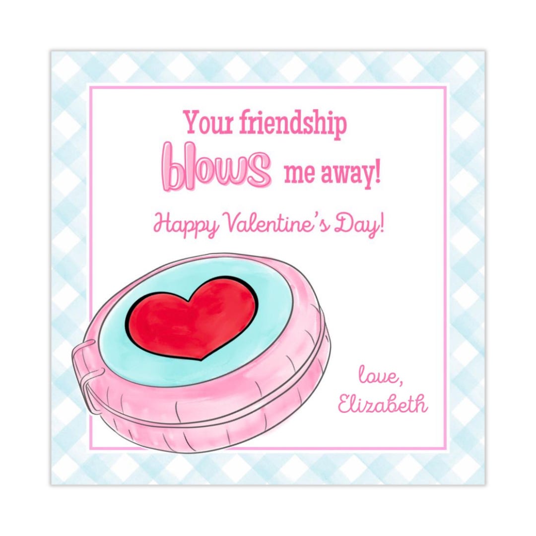Printable Valentines Day Gift Tags for Kids | Classroom Valentine ...