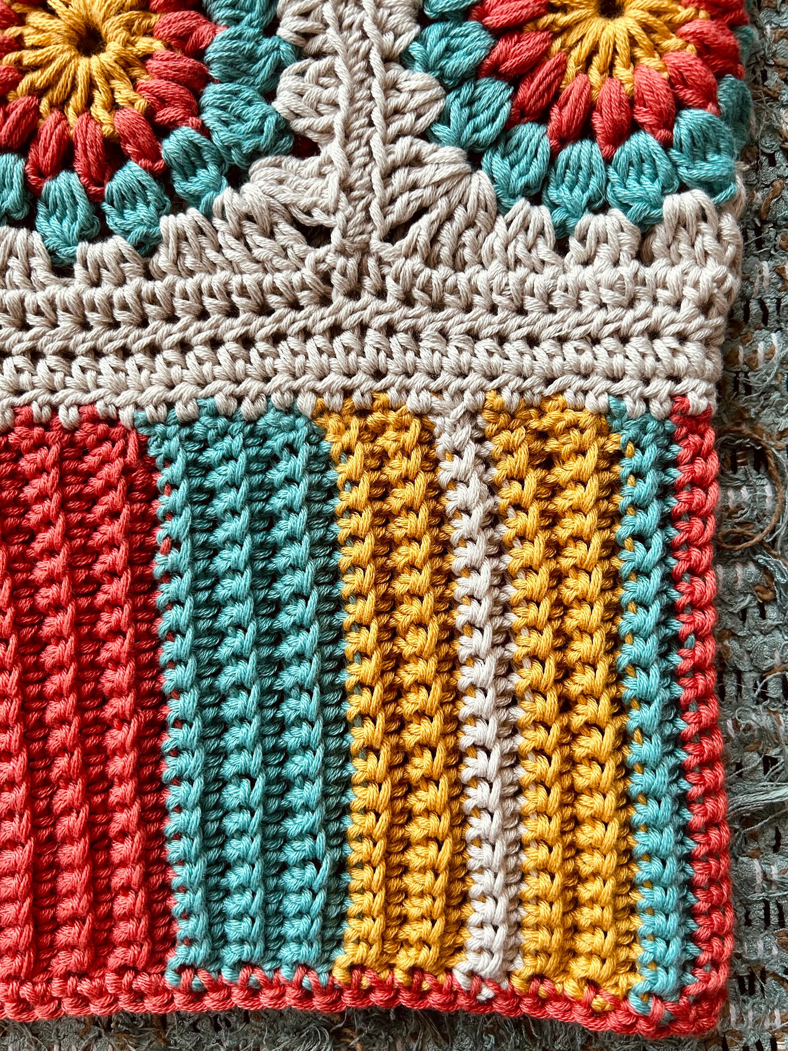 The Veranda:crochet Crop Top,patchwork Top,womens Tank Top,boho Crop ...