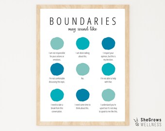 Boundaries Therapy - Etsy