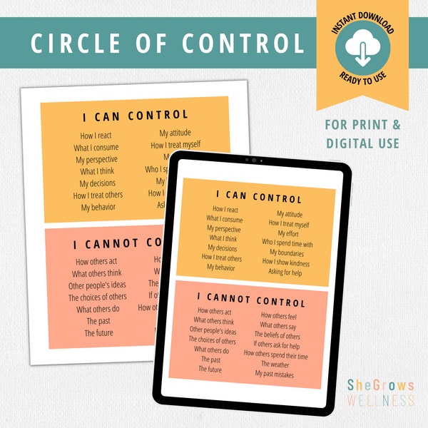 In My Control Poster - Etsy