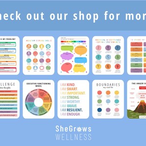 RAIN Technique, Therapy Office Decor, Mental Health Print, DBT Skills ...