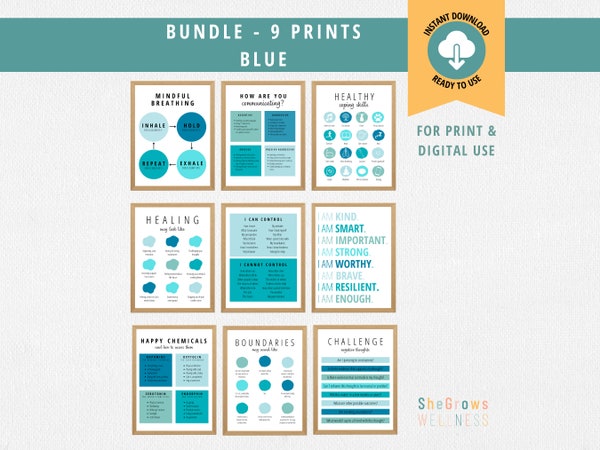 STOP Mental Health, Therapy Office Decor, School Counselor, Feeling ...