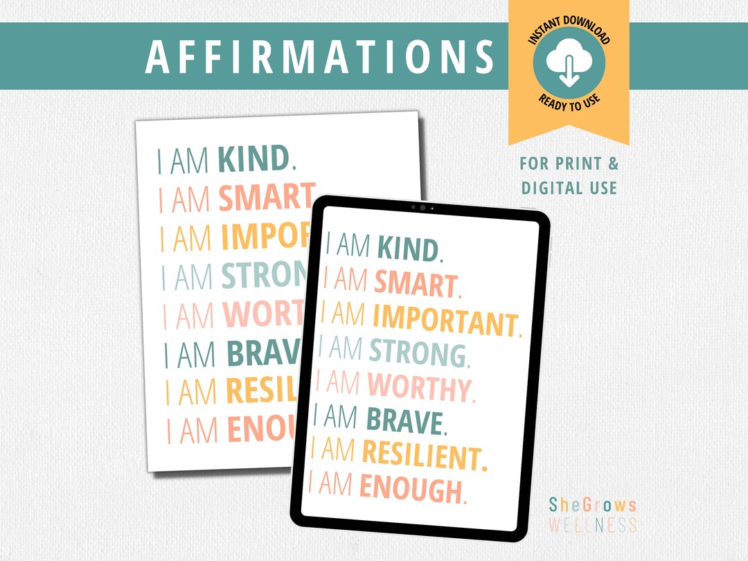 School Counselor, Positive Daily Affirmations, Social Work, Therapy ...