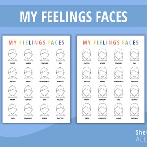 Feelings Poster, Zones of Regulation, Emotions Worksheet, School ...