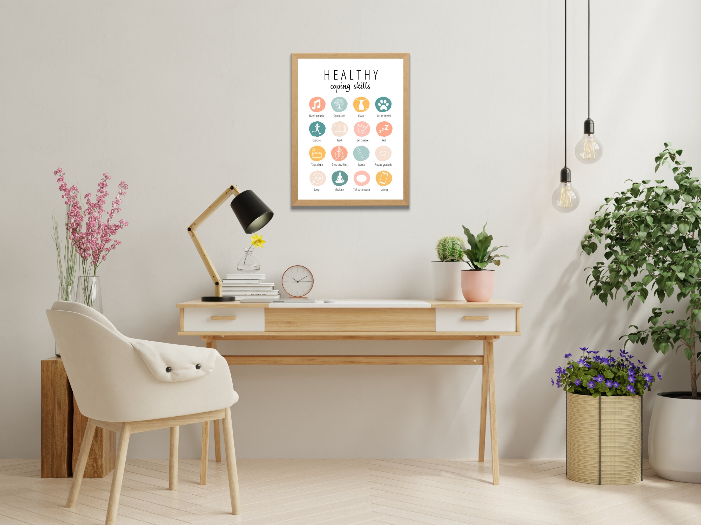 Coping Skills, Coping Mechanisms, Mental Health Poster, Therapy ...