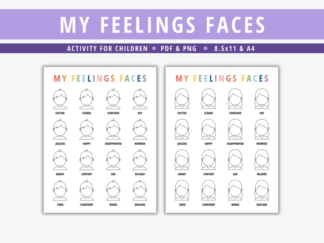 Feelings Poster, Zones of Regulation, Emotions Worksheet, School ...