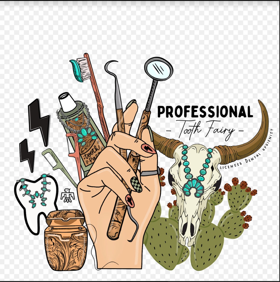 Professional Tooth Fairy PNG File - Etsy