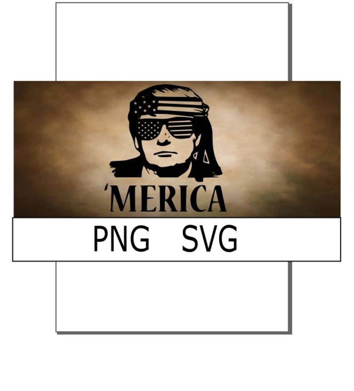 Trump Rambo | SVG PNG File - Etsy