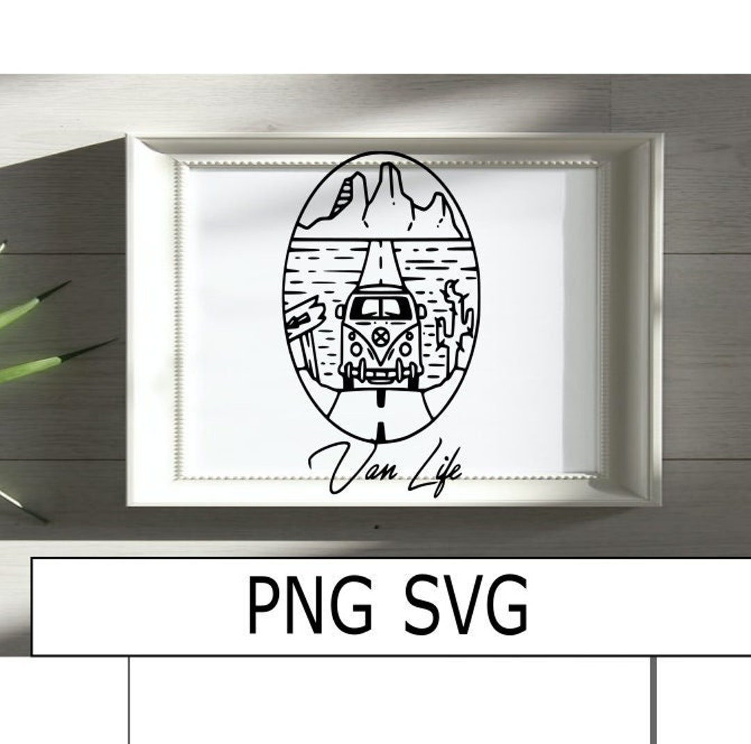 Van Life | SVG PNG - Etsy