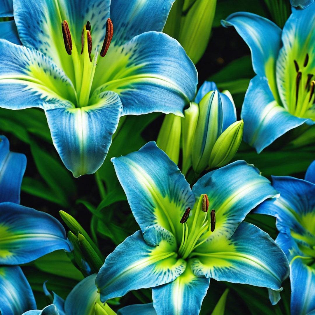 20 Ocean Dream Lily Seeds: Rare Flower Plant - Etsy