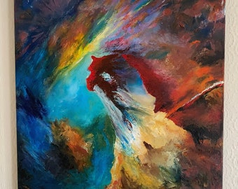 Infinity Oil Painting - Etsy UK