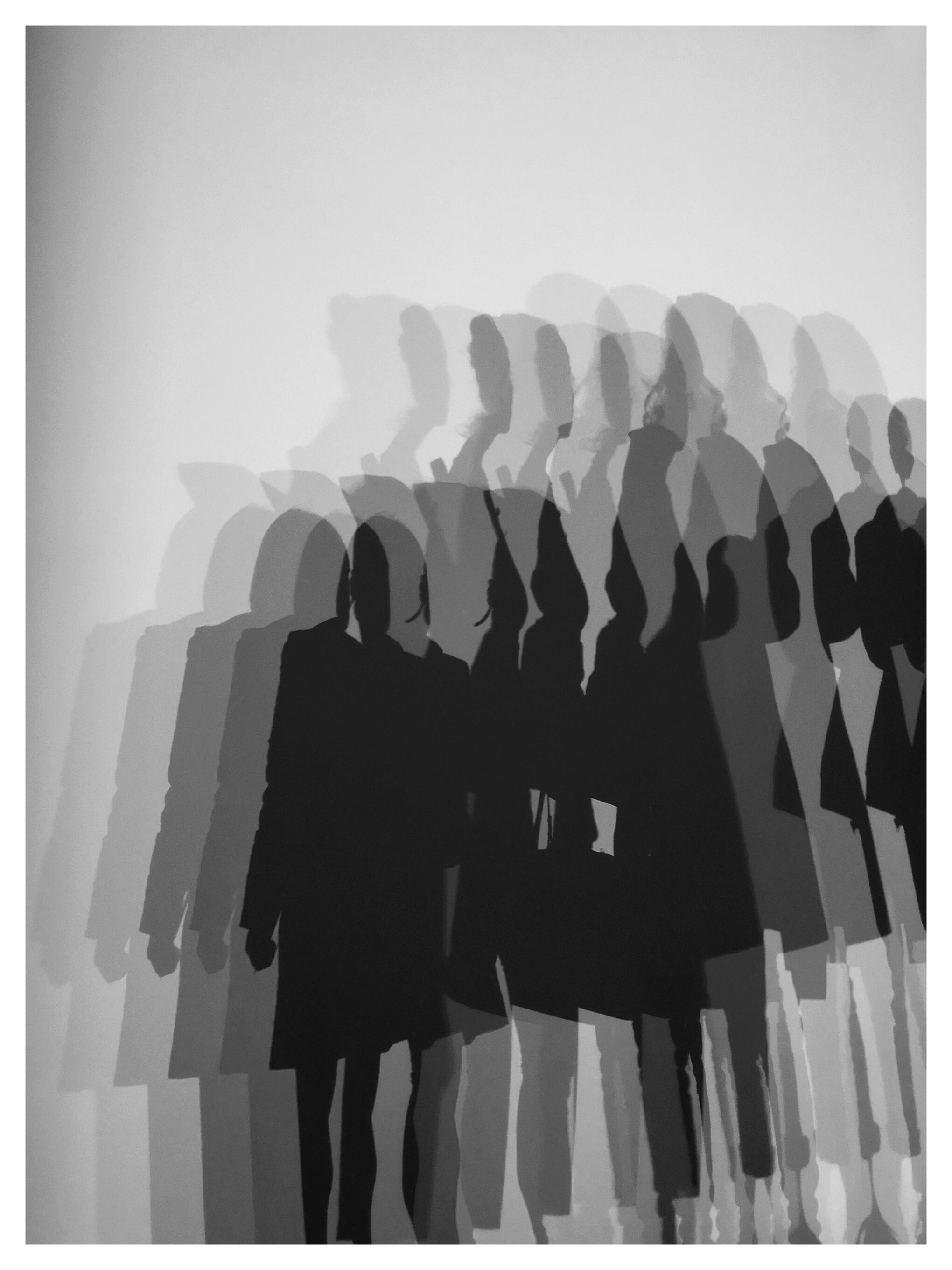 Projected People Fine Art Photography Print Urban Eclectic | Etsy