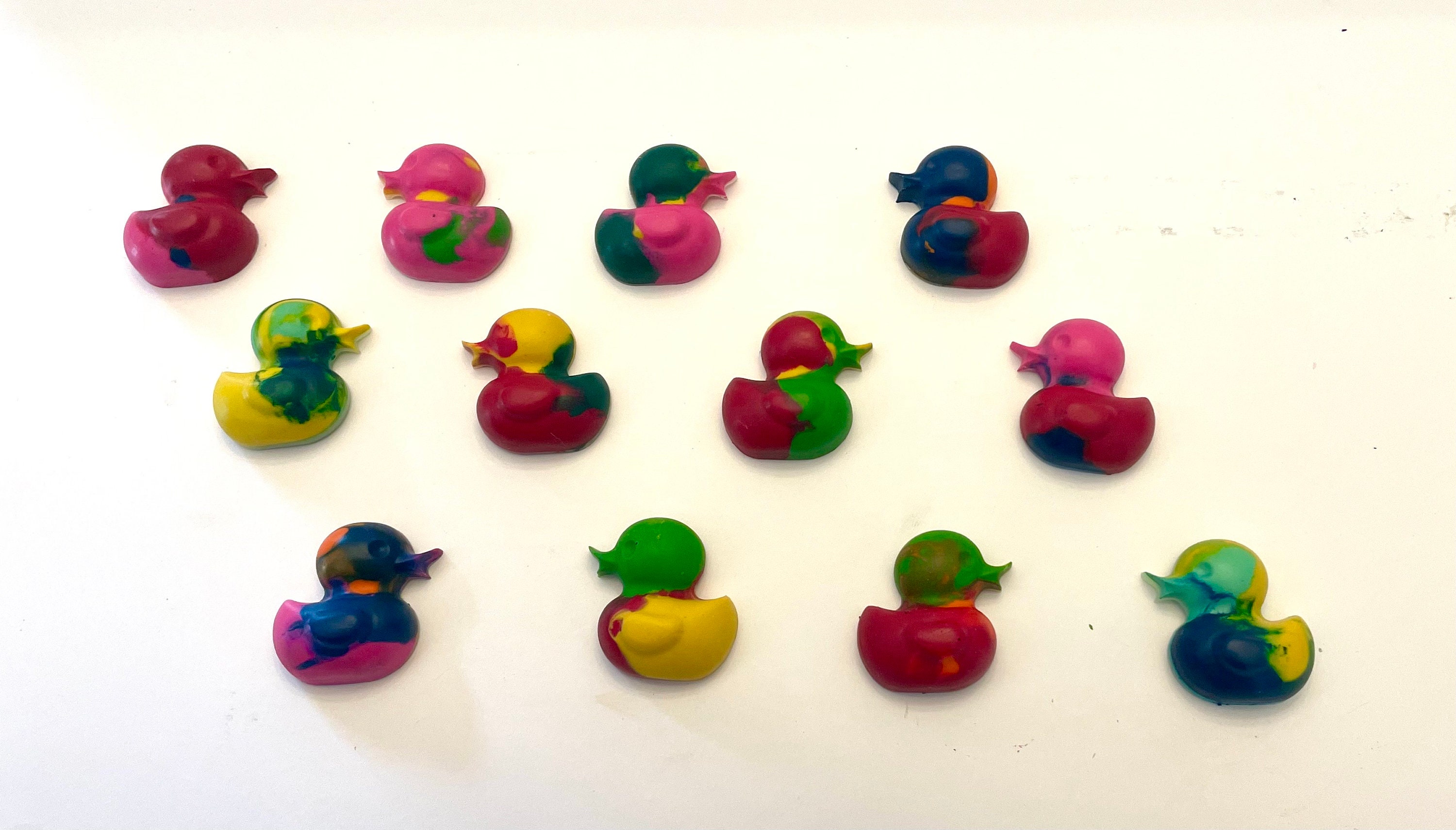 Duck Crayons, Rubber Ducky, Kids Birthday Favor, Party Favor, Kids ...