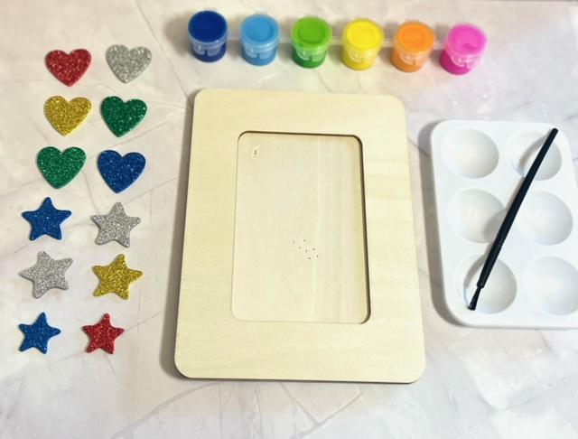 Kids Picture Frame Craft Kit, DIY Kids Picture Frame, Picture Frame ...