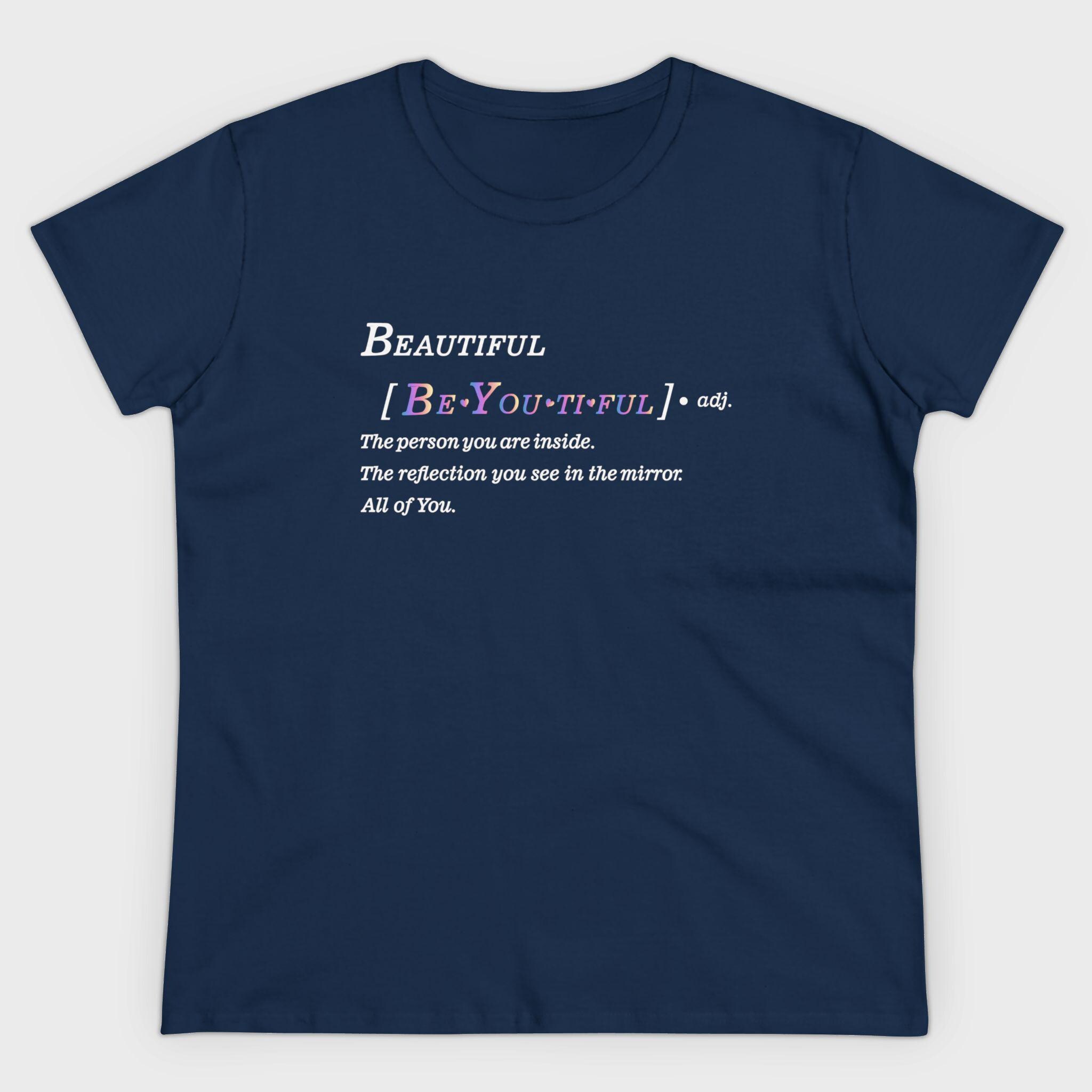 Beautiful T Shirt - Beautiful Definition T-shirt, Positivity Shirt ...