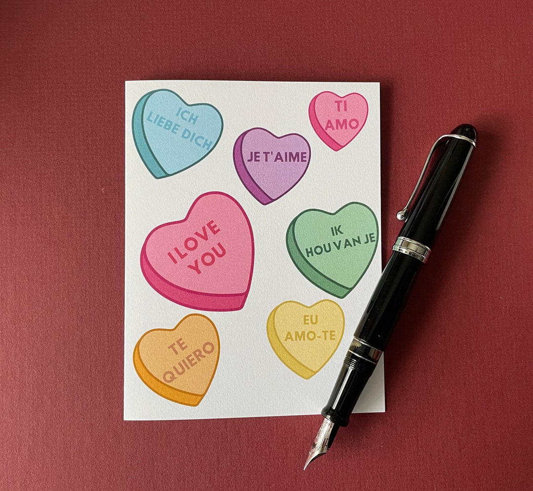 Candy Heart Love From Around the World | Valentine’s Day & Anniversary ...