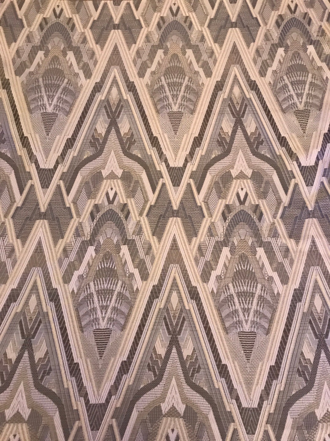 Crypton Art Deco Fabric Sample, Stain Resistant, Fat Quarters Squares ...