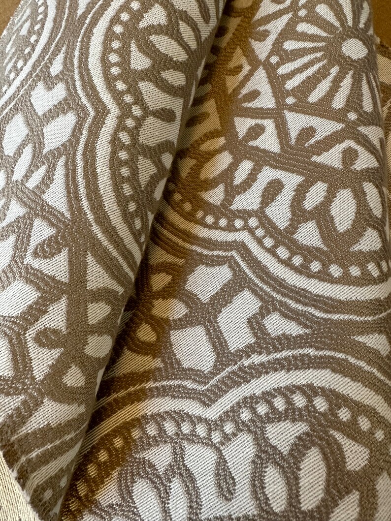 Crypton Fabric Sample, Medallion Pattern, Stain Resistant, Pillows ...